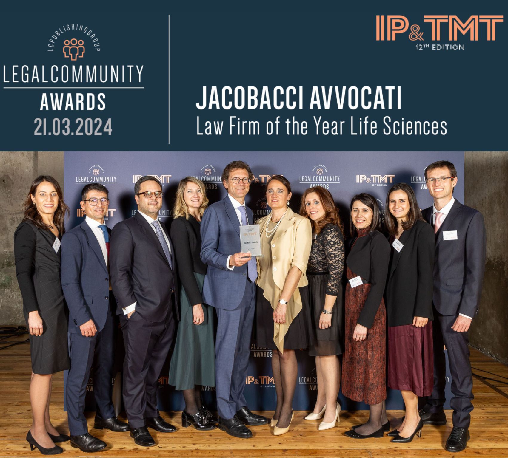 Studio Zucchetti Dottori Commercialisti - Legalcommunity IP&TMT Awards ...